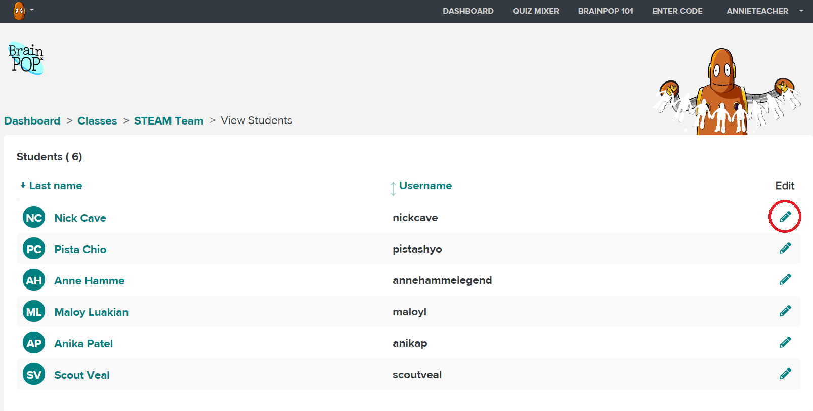 Managing Classes – Help Center