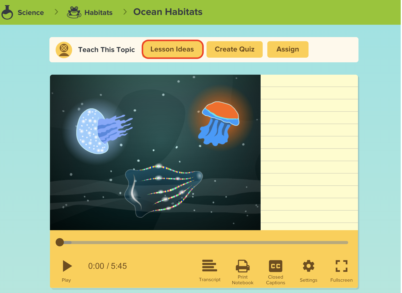 Lesson Ideas (BrainPOP Jr.) – Help Center
